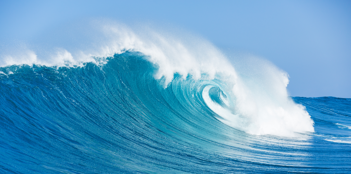 ¿Cómo se mide la altura de las olas del mar?