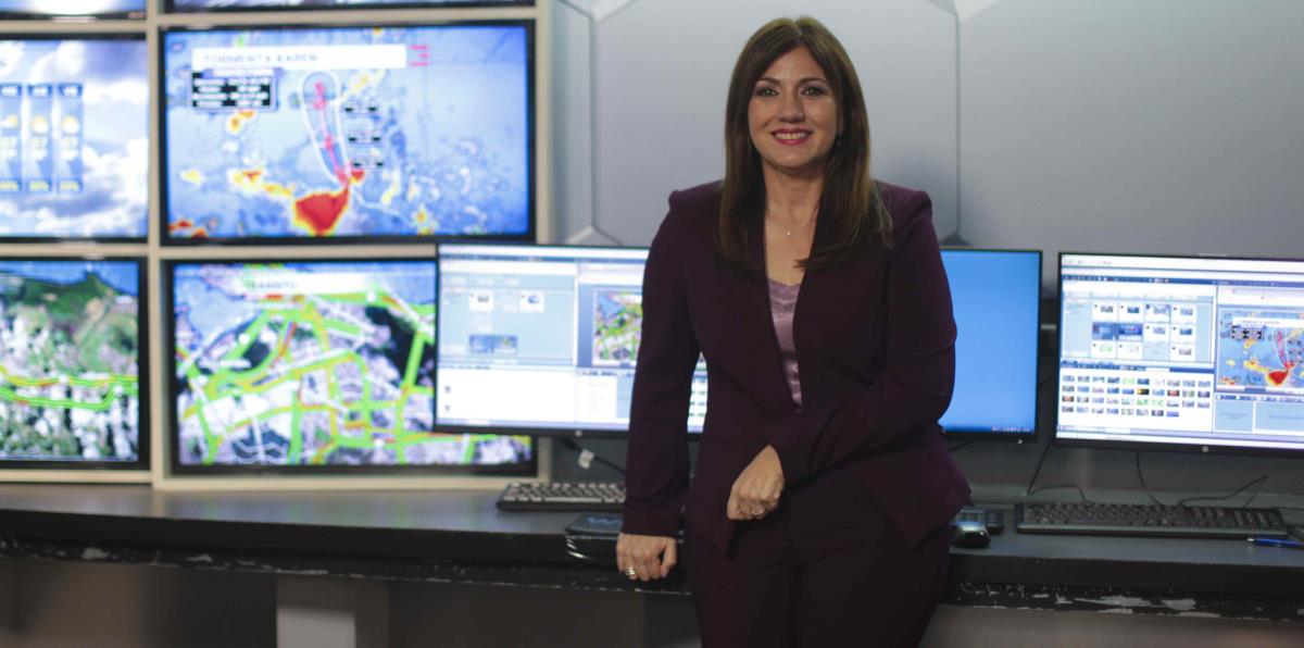 Ada Monzón llega a Wapa en el tiempo preciso